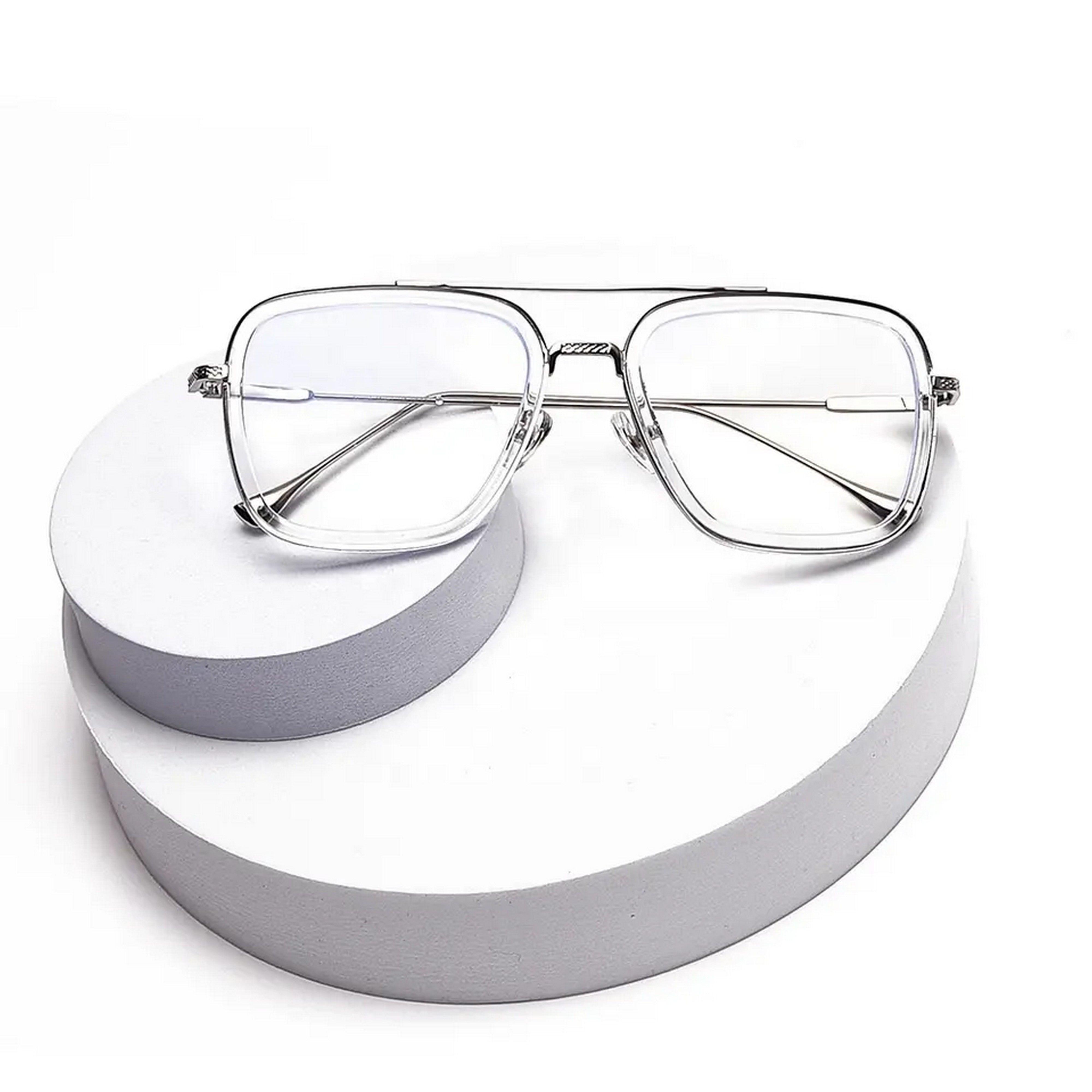 Dervin Blue Light Blocking Blue Cut Zero Power anti-glare Retro Square